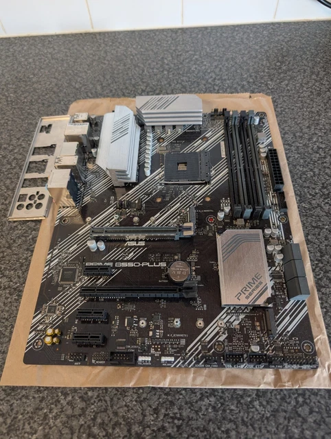 ASUS PRIME B550-PLUS, AMD B550, AM4, ATX, 4 DDR4, HDMI, DP, XFire ...