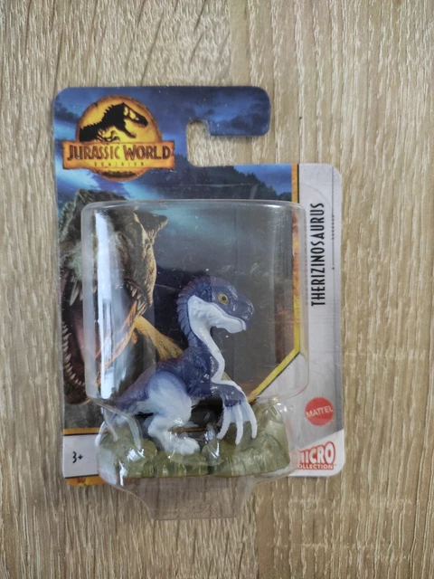 JURASSIC WORLD MICRO Mattel Therizinosaurus Dinosaurier EUR 8,80 ...