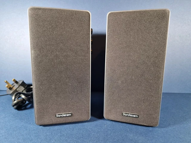 SANDSTROM SSP2011 S20061 Black Portable Left and Right Compact 2.0 PC ...