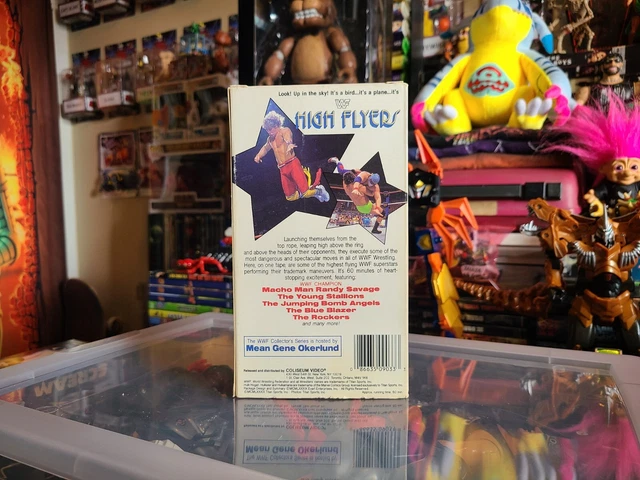 HIGH FLYERS (VHS, 1989) WWF Wrestling, Mean Gene Okerlund Macho Man ...