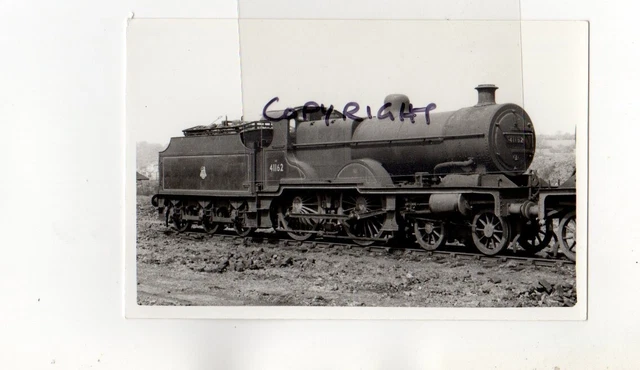 RAIL PHOTO LMS 440 Compound 411162 Rugby shed warwickshire LNWR £2.69 ...