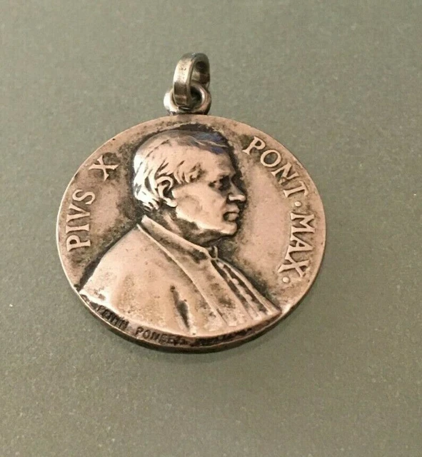 ANCIENNE ET médaille religieuse Pius X Pont Max Penin Poncet EUR 18,00 ...
