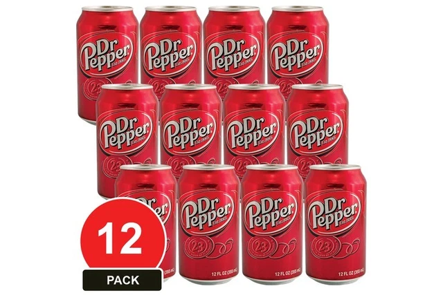 USA CANS 355ML DR PEPPER Pack 12 $42.95 - PicClick AU
