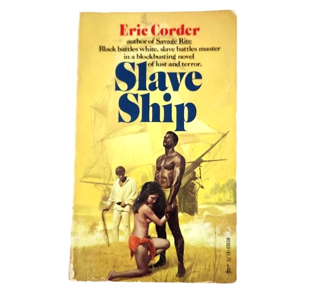 VTG 1976 PULP Paperback Book Slave Ship Eric Corder Pocket Books ...