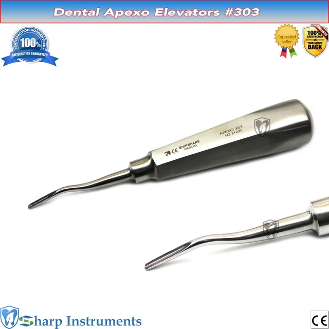 APEXO ELEVATOR 303 Surgical Periodontal Ligament Ease Extraction Dental ...