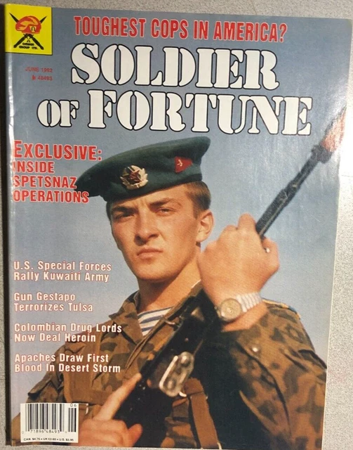 SOLDIER OF FORTUNE Magazine June 1992 £11.94 - PicClick UK