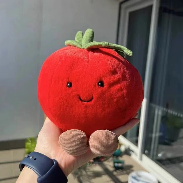 JELLYCAT AMUSEABLE TOMATO Plush: Brand New With Tags (BNWT) + Dust Bag ...