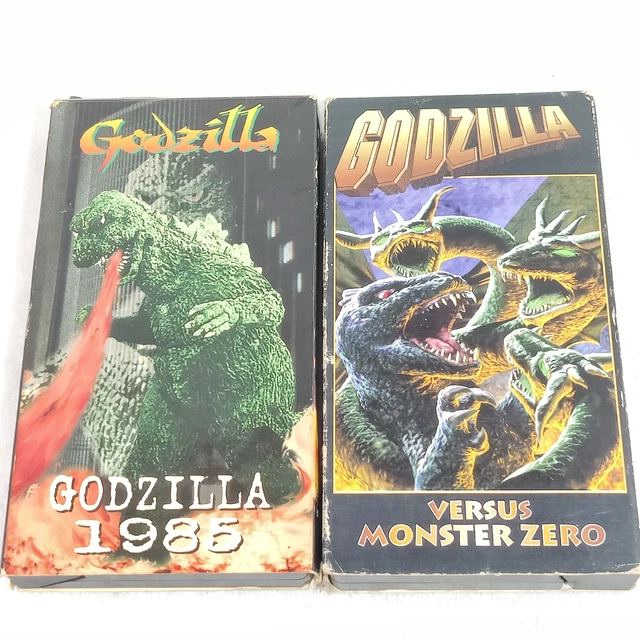 GODZILLA VERSUS MONSTER zero kaiju Godzilla 1985 VHS lot £15.55 ...