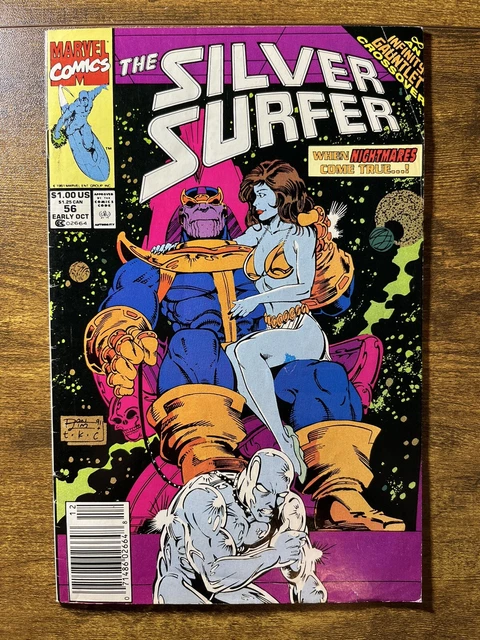 SILVER SURFER 56 Variante Edicola Ron Lim Cover Marvel Comics 1991 EUR ...