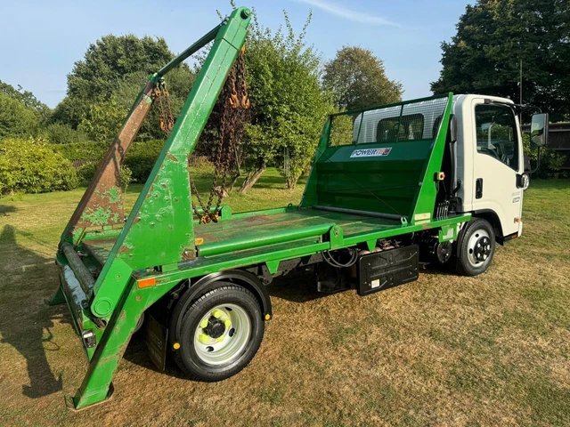 2021 ISUZU GRAFTER N35.150 easy shift auto Euro 6 3.5 ton LWB mini skip ...