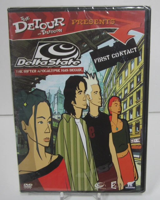 DELTA STATE FIRST Contact DVD Teletoon Cartoon New Sealed $11.99 ...
