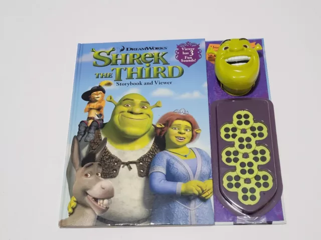 SHREK THE THIRD : Storybook and Interactive Viewer Hardcover Chuck ... SHREK THE THIRD : Storybook and Interactive Viewer Hardcover Chuck ...