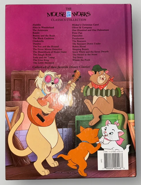 DISNEY'S THE ARISTOCATS (Mouse Works Classic Storybook Collection) 1994 ...