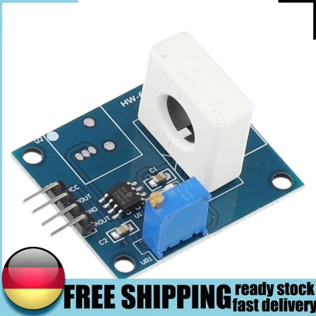 WCS1800 HALL CURRENT Sensor LM393 Hall Current Detection Sensor Module DC 5V 35A EUR 10,66 ...