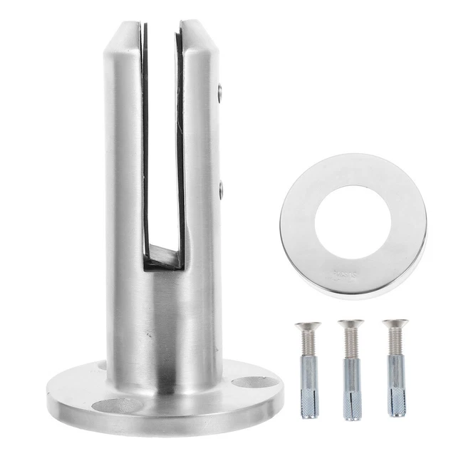 GARDEN DECK POST Clamp Glass Panel Spigots Clamp Floor Spigots Clamp £ ...