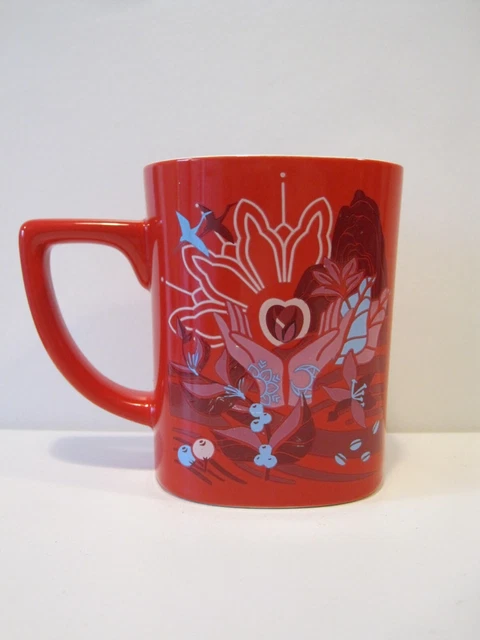NESCAFE RARE ICONIC RED MUG COLLECTABLE CUP OF RESPECT GERMANY COFFEE ...