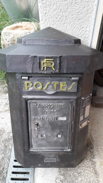 BOITE LETTRE POSTE PTT briefkasten mobilier urbain industriel EUR 700 ...