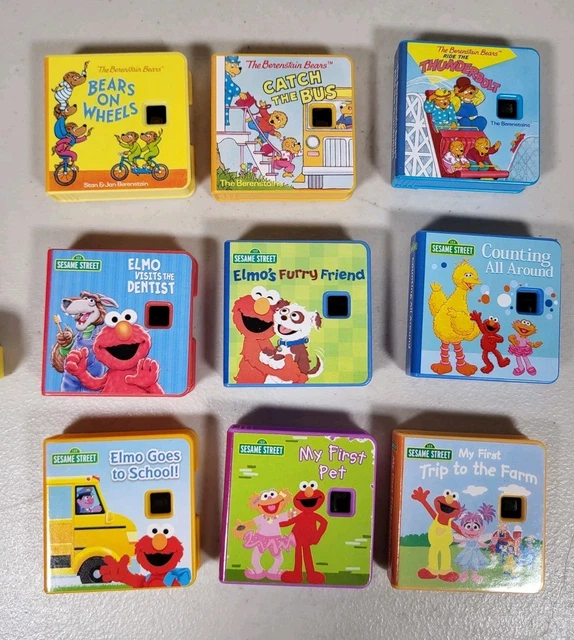 LITTLE TIKES STORY Dream Machine Books Lot Elmo & Berenstain Bears $24. ...