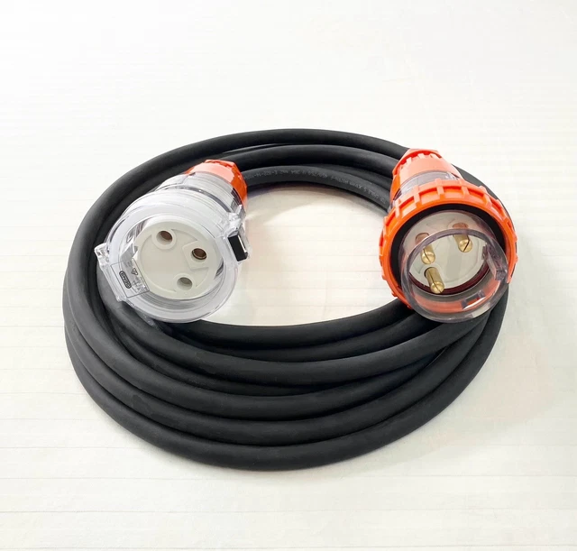 32 AMP 7M Extension Lead, Single Phase, 3 pin, 415V 32A Heavy Duty ...