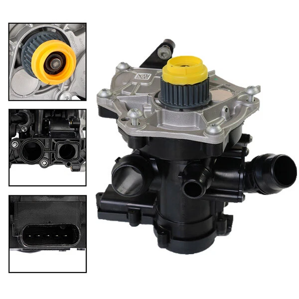 WATER PUMP THERMOSTAT Housing Assembly For VW Golf AUDI A3 A4 ...