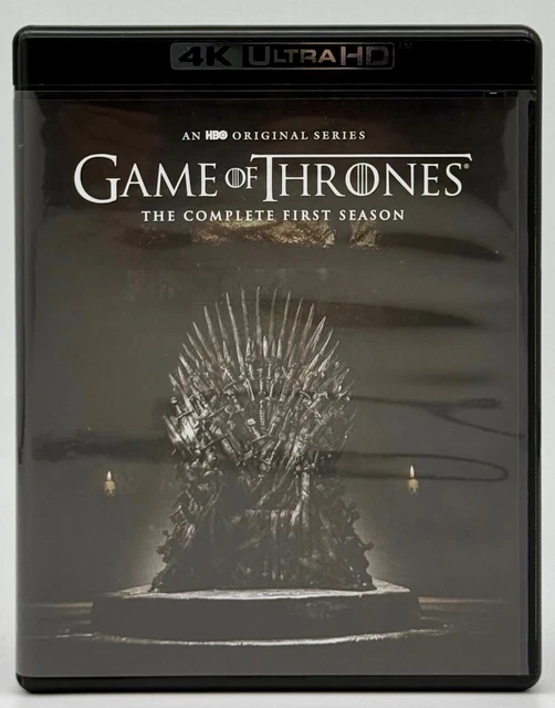 GAME OF THRONES: The Complete First Season (4K UHD Blu-ray, 2018) $18. ...