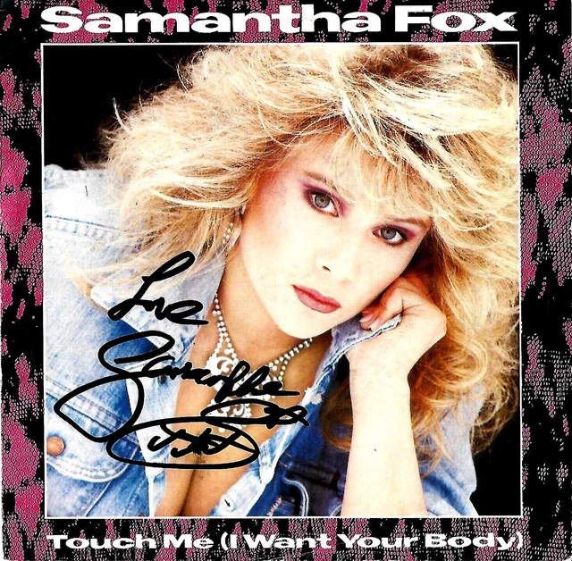 SAMANTHA FOX TOUCH Me (I Want Your Body) 7" Single Vinyl - 1986 ...