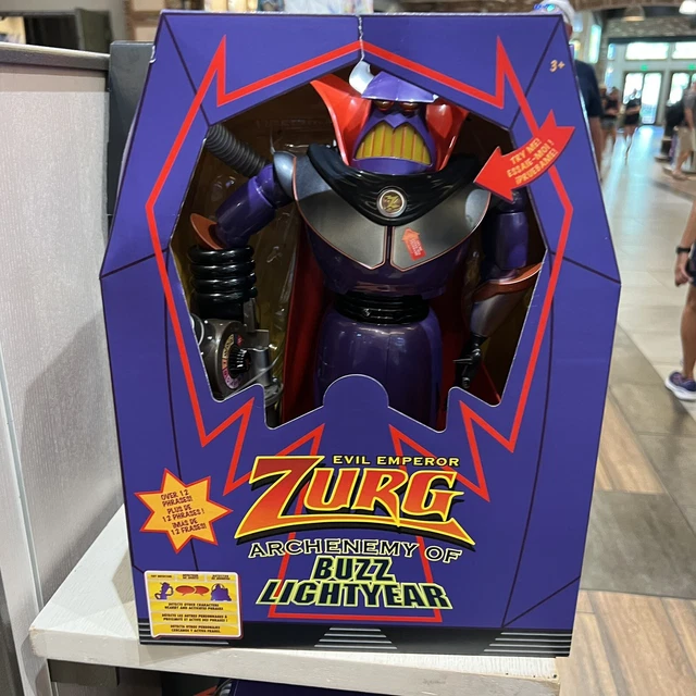 DISNEY PARKS PIXAR Toy Story Deluxe Zurg Talking Light Up Toy New with ...