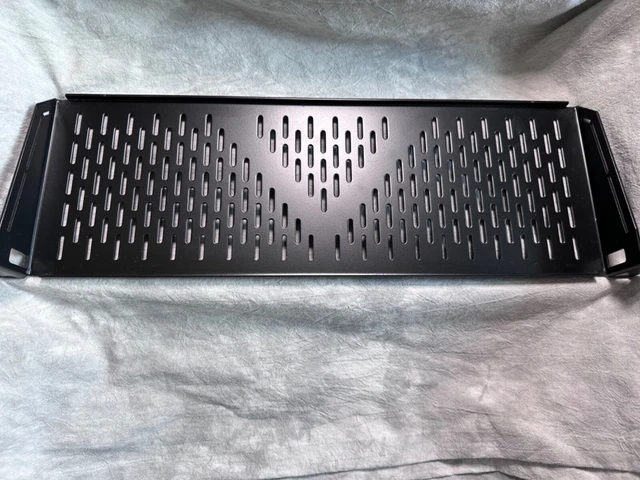 STARTECH CABSHELFV1U 1U Vented Server Rack Cabinet Shelf - Fixed 10in ...