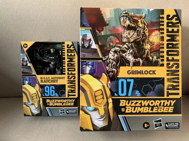 TRANSFORMERS STUDIO SERIES Buzzworthy Bumblebee Leader Grimlock ...