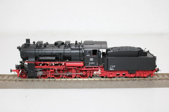 RIVAROSSI H0 HR2889 Dampflok BR 56 2719 der DB, DSS , OVP + TOP -A86 ...