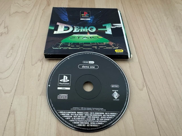 DEMO ONE 1 GER SCES 00121, 00457 PlayStation 1 PS1 Spiel in OVP, CiB ...