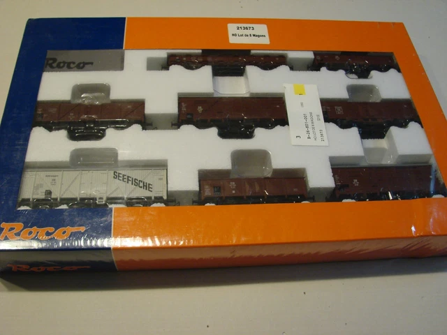 COFFRET ROCO 8 wagons DB, neuf sous blister EUR 112,00 - PicClick FR