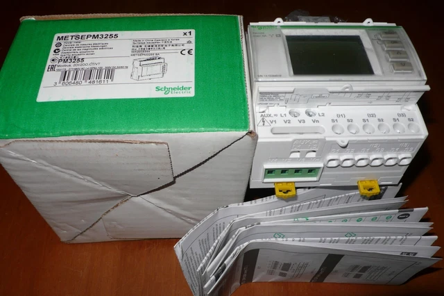 METSEPM3255 SCHNEIDER ELECTRIC COMPTEUR D'ENERGIE CENTRALE DE MESURE ...