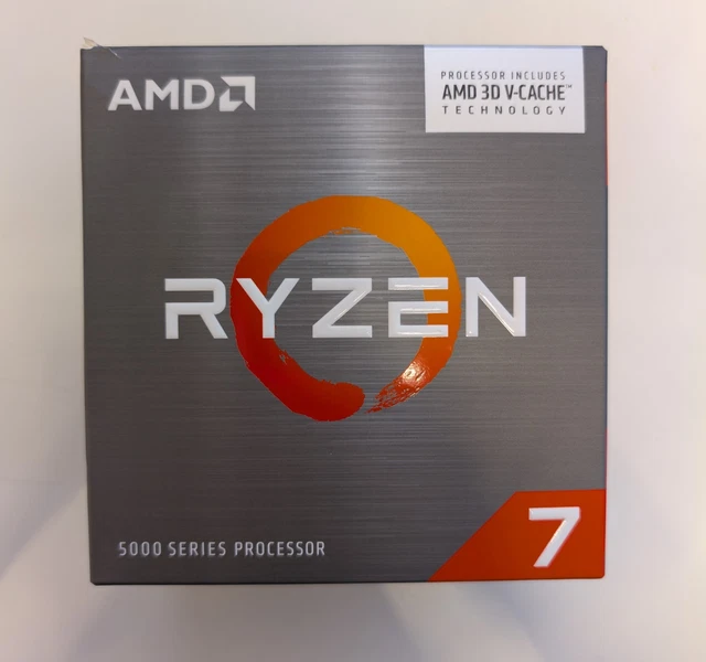 AMD RYZEN 7 5700X3D Processor/CPU, 8 Cores 16 Threads, 4.1GHz, Socket AM4 £190.00 - PicClick UK