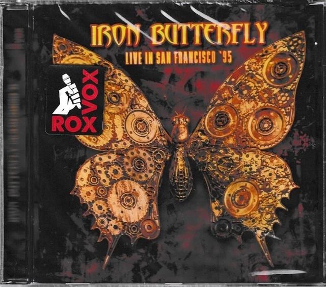 IRON BUTTERFLY - Live In San Francisco '95 - Rox Vox - 2017 - New ...