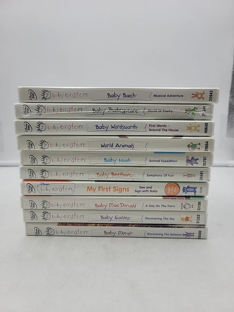 BABY EINSTEIN DVD Lot - 10 DVD's - 022-6 $35.00 - PicClick CA