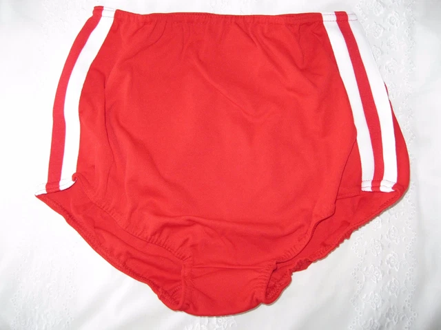 LADIES GYMPHLEX SCARLET RED School Gym Knickers "L" (W28-34") NEW! 27/ ...
