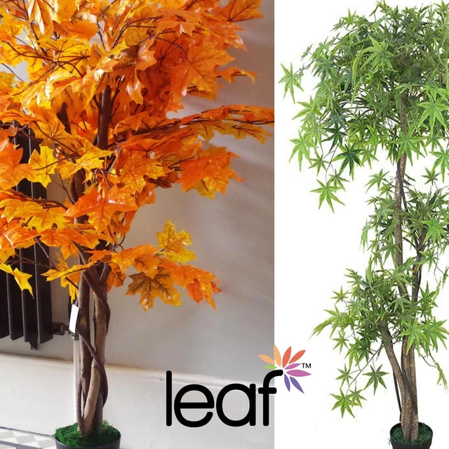 ARTIFICIAL MAPLE TREES Plants Foliage Trees Realistic - Choice of ...