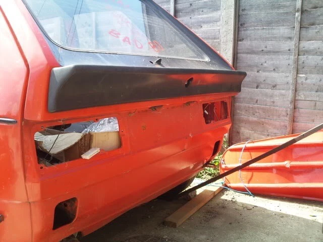 VW MK1 GOLF Lower Rear Boot Spoiler Rare Gti Campaign £175.00 - PicClick UK