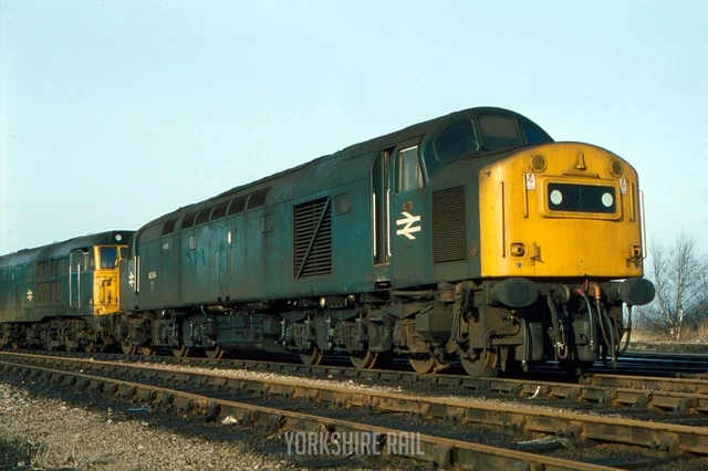 35MM RAILWAY SLIDE | Class 40 | 40154 | March TMD | c1981 + copyright £ ...