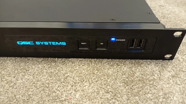 QSC Q-SYS CORE 110F DSP digitaler Signalprozessor, USB/Flex-Kanäle ...