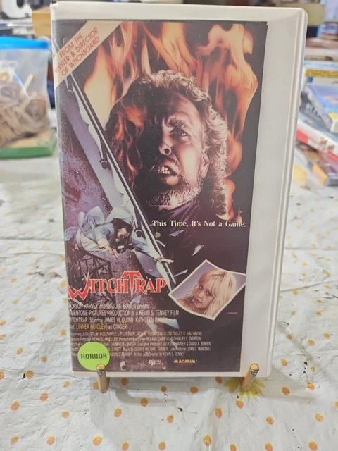 WITCHTRAP VHS JAMES W Quinn Kathleen Bailey Linnea Quigley Ex-Rental. £ ...