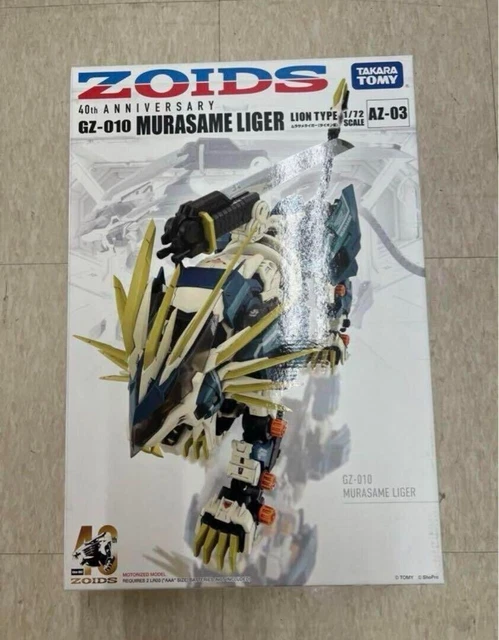 KIT MODÈLE TAKARA Tomy ZOIDS AZ-03 Murasame Liger 1/72 40e anniversaire de JP EUR 116,20 ...