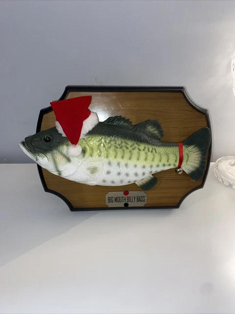 GEMMY INDUSTRIES BIG Mouth Billy Bass The Singing Sensation Fish ...