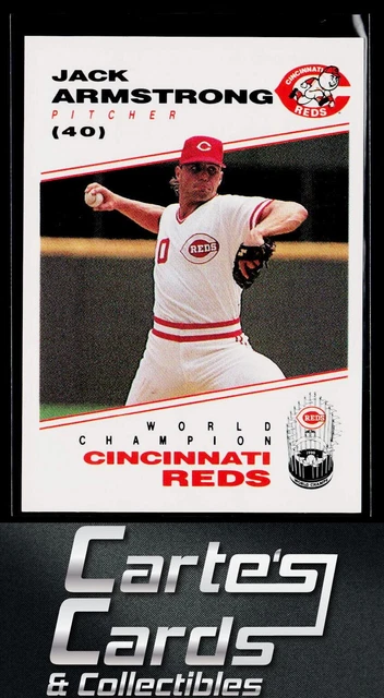 JACK ARMSTRONG 1991 Kahn's Cincinnati Reds #NNO Cincinnati Reds EUR 2 ...