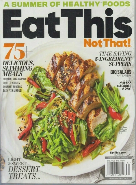 EAT THIS NOT That 75+ Delicious Slimming Recipes Time-Savers ...