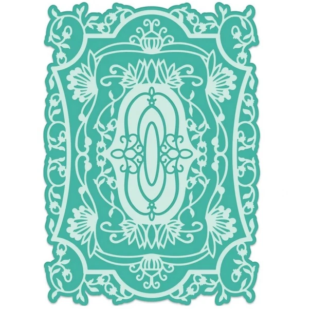 Heartfelt Creations Fancy Classic Rectangle Frame Die Nesting Card Background 47 95 Picclick Au