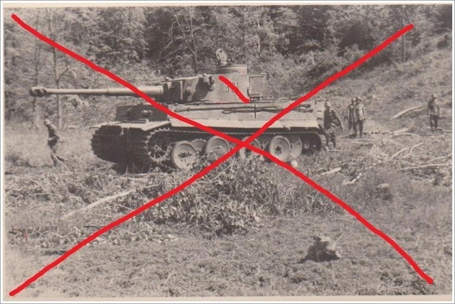 FOTO/PHOTO 275,PANZER,TANK, WW2, Tiger 321 , s.Pz.Abt. 503, 1943 $1.67 ...
