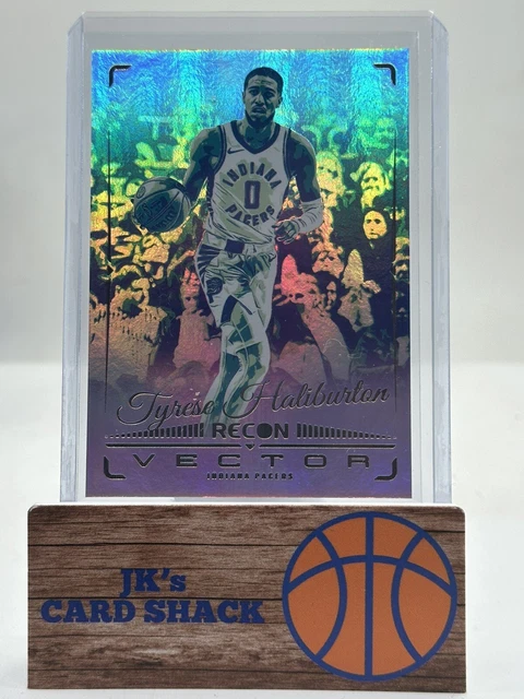 2023-24 PANINI RECON Tyrese Haliburton Vector #2 Indiana Pacers EUR 5 ...
