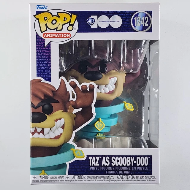 FUNKO POP TAZ as Scooby-Doo #1242 Modellino Looney Tunes Scooby-Doo WB ...